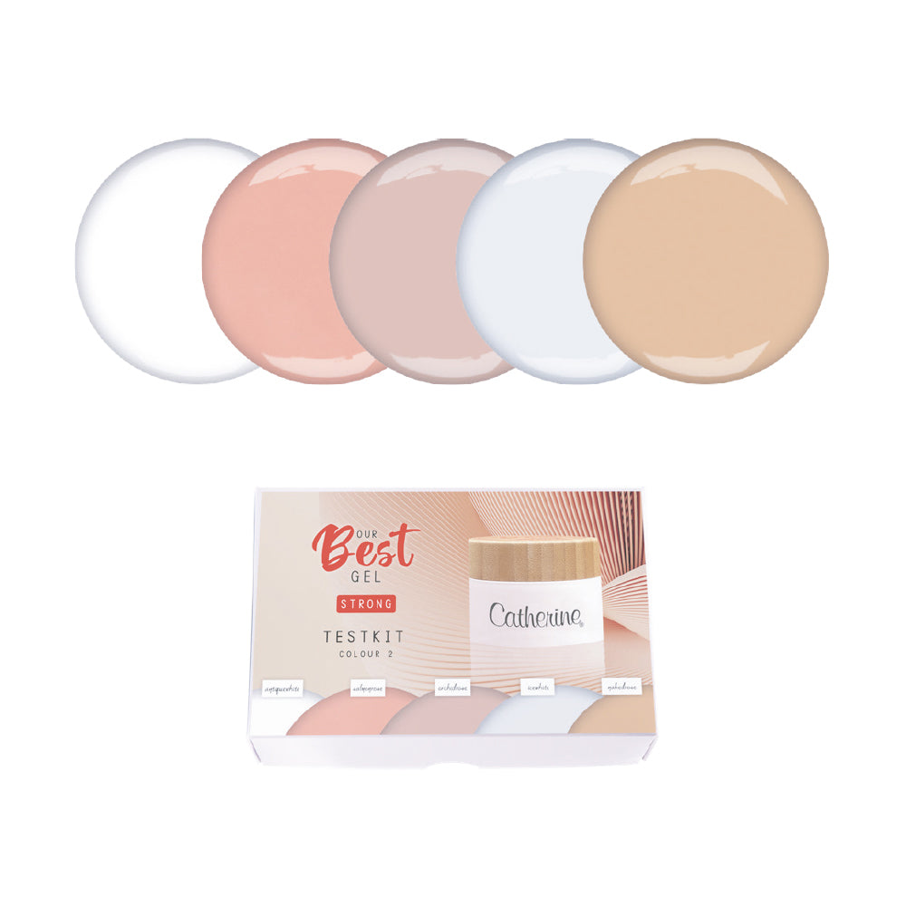 Color 2 - Test kit - STRONG - Our Best Gel – Catherine Nails Collection ...
